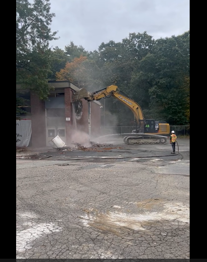 Please note, if you are hearing loud booming sounds, demolition of the ...